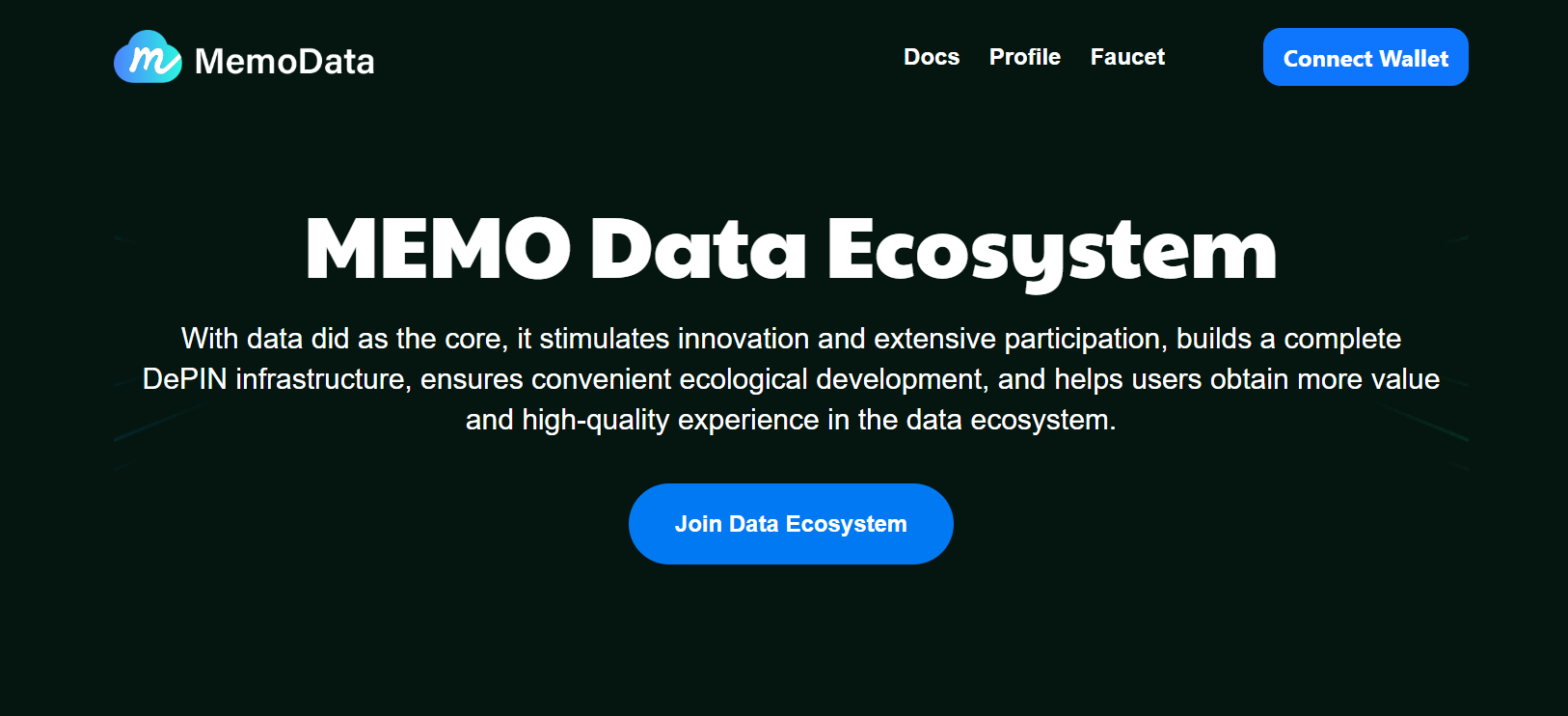 MEMO Data Ecosystem Go Live - Operational Guidelines